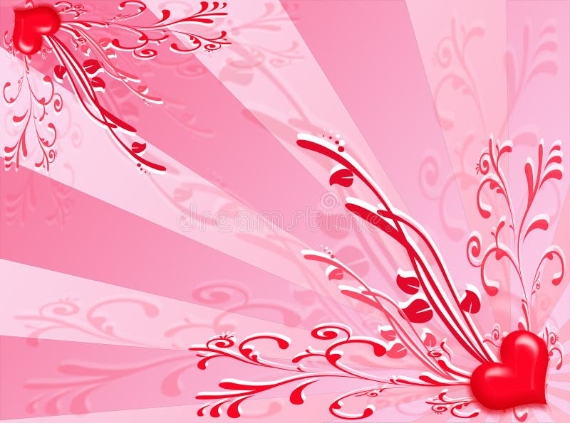 Spring heart stock illustration. Illustration of romantic - 5434555