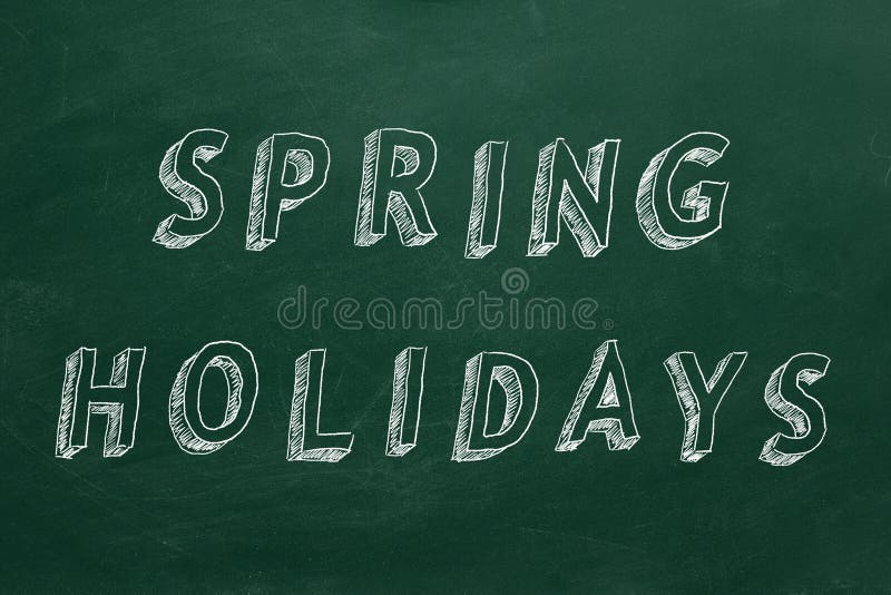 Spring holidays stock image. Image of drawn, chalk, elementary - 149024833
