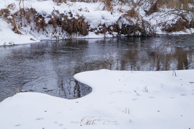 Spring, Ice Melts on the River Stock Photo - Image of melt, floe: 89158062