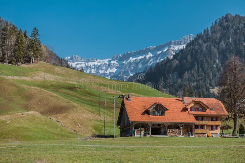 Spring Impressions from Marbach, Emmental Entlebuch Switzerland Stock ...
