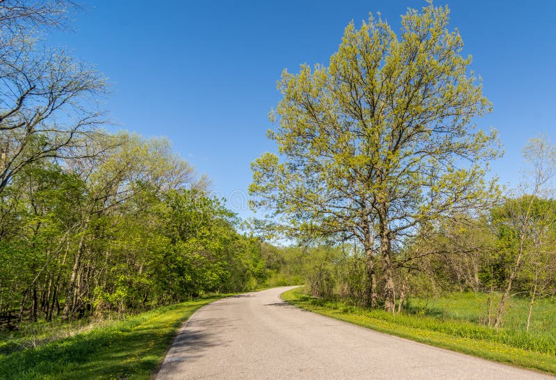 Spring in Iowa stock image. Image of meadow, countryside - 71060809
