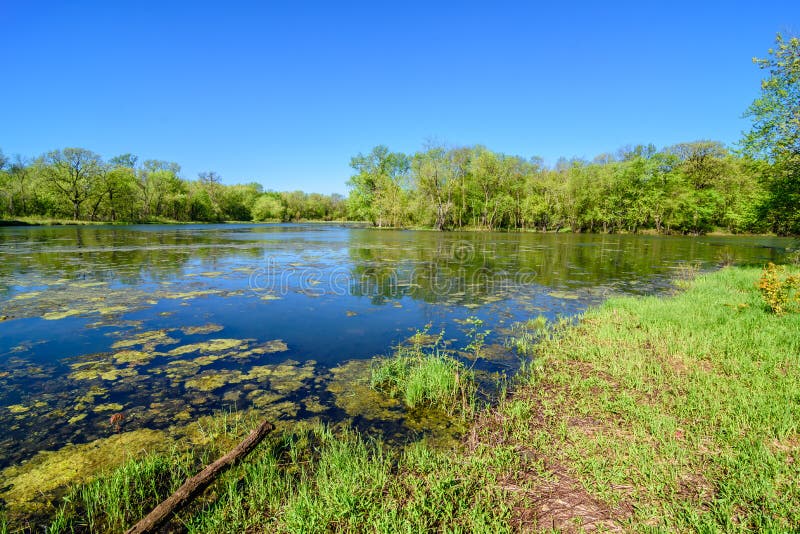 Spring in Iowa stock image. Image of green, country, cloud - 71154321