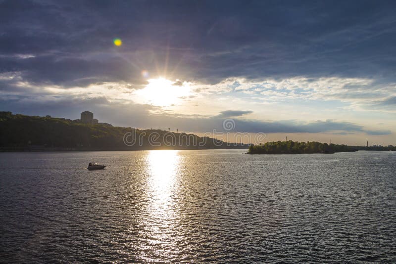 Spring in Kiev, Ukraine stock photo. Image of comflict - 53887996