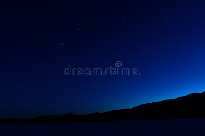Spring Lake Light Sky Ice and Stars Stock Image - Image of stars, dark ...