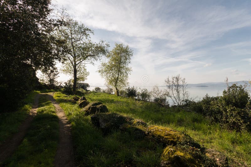 Spring at the lake stock image. Image of luoghi, beauty - 90203371