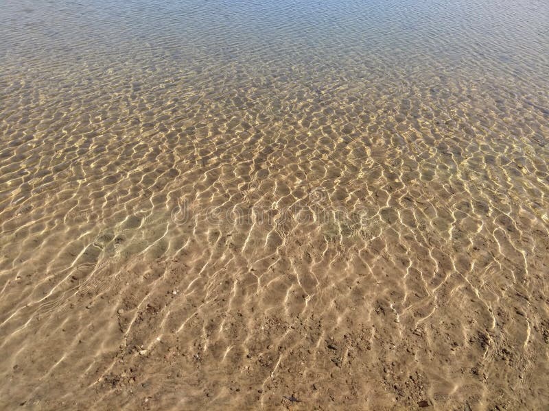 Spring Lake Shore Clear Water Texture Background Stock Photo - Image of ...