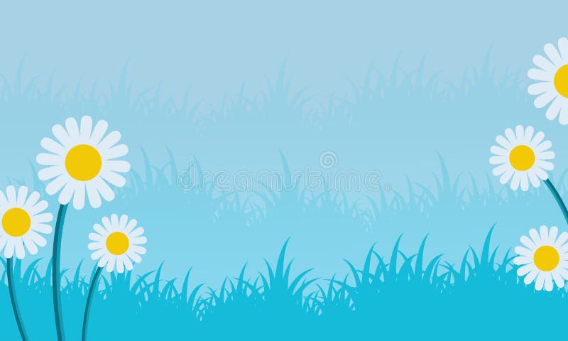Vector Nature Spring Backgrounds. Stock Vector - Illustration of ...
