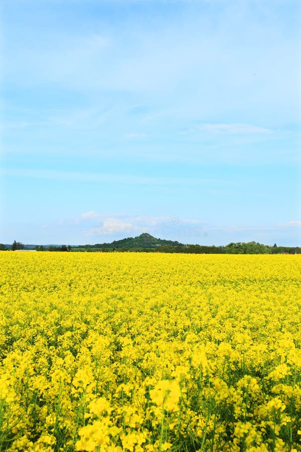 Spring Landscape in Bohemian Paradise, Czech Republic Stock Image ...