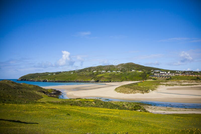 Spring Landscape in the Lands of Ireland Stock Image - Image of irish ...