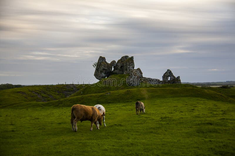 Spring Landscape in the Lands of Ireland Stock Photo - Image of europe ...