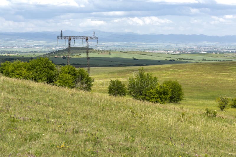 Spring Landscape of Lyulin Mountain, Bulgaria Stock Photo - Image of ...