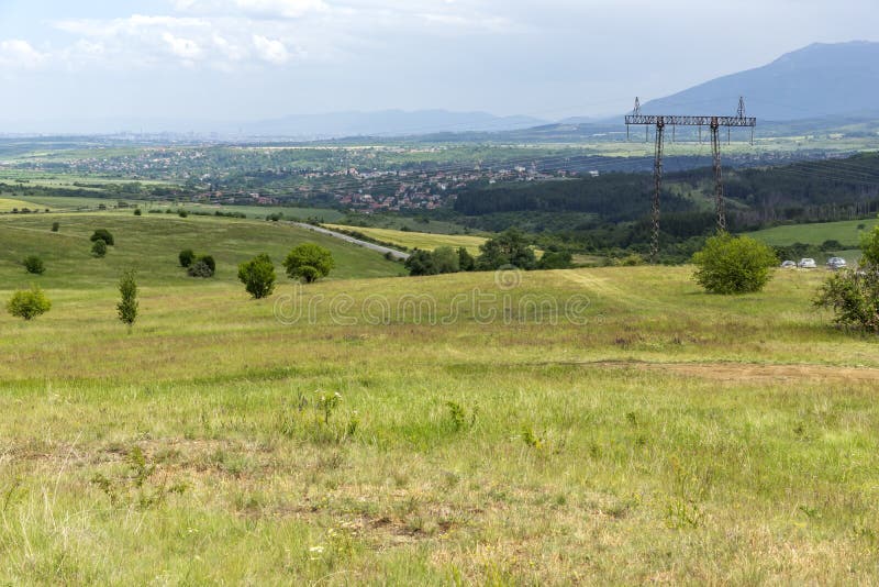 Spring Landscape of Lyulin Mountain, Bulgaria Stock Photo - Image of ...
