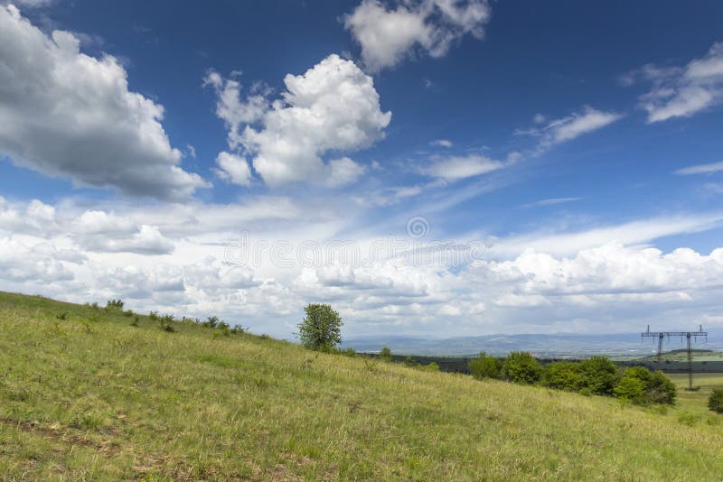 Spring Landscape of Lyulin Mountain, Bulgaria Stock Photo - Image of ...