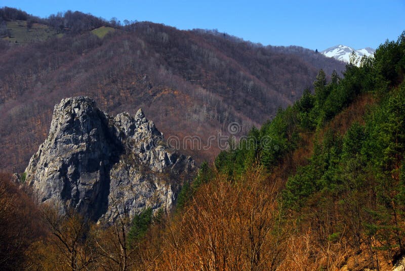 Spring Landscape in the Mountains of Romania Stock Image - Image of ...