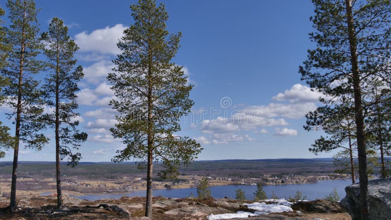 Spring in Sweden stock photo. Image of winter, record - 112362616