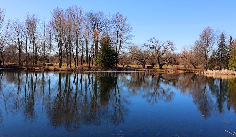 Spring Landscape Quebec Province Stock Photo - Image of province, city ...