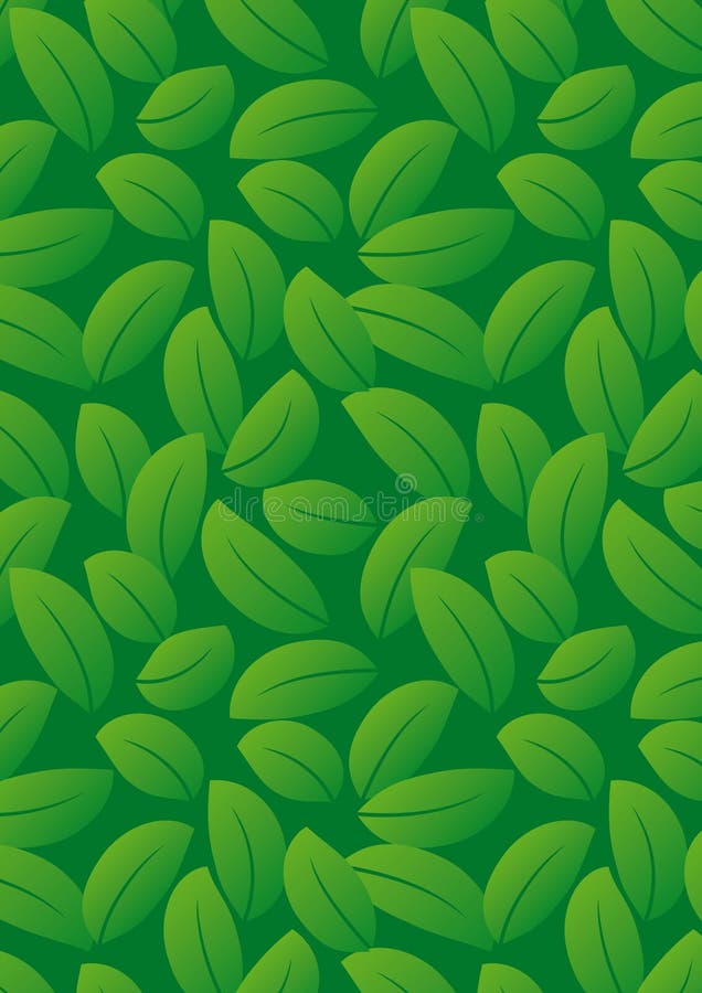 Spring leaf pattern stock vector. Illustration of abstract - 16684262