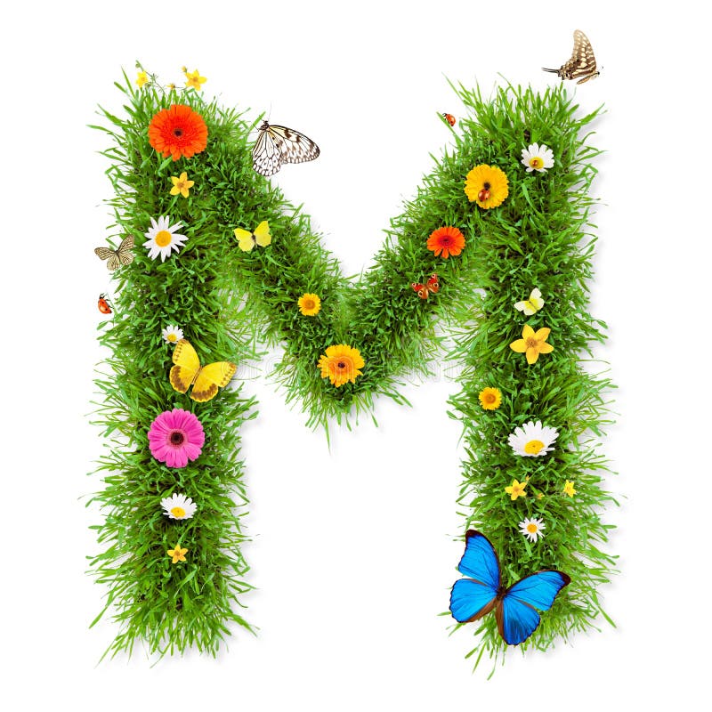 Spring letter I stock illustration. Illustration of objects - 38219503