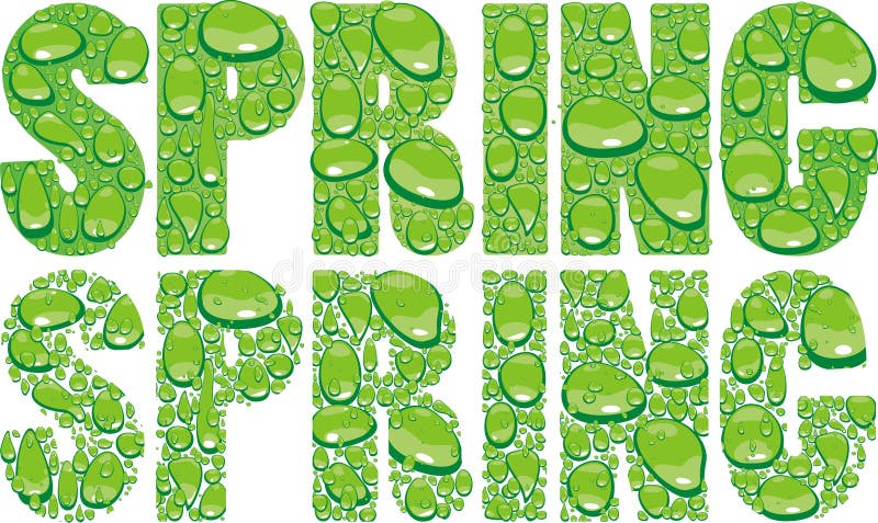 Spring Letters. Picture Image: 8428243