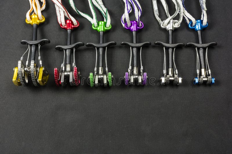 Spring-loaded Metal Fastening of the Railway Track Stock Image - Image ...