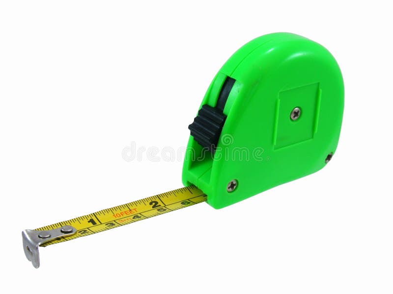 Spring Loaded Tape Meaure stock image. Image of measuring - 20132361