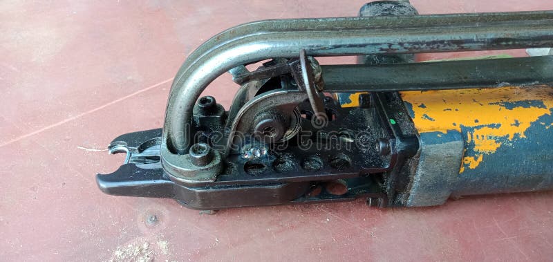 Spring Locking Machines for Making Spring Mattresses. Stock Image ...