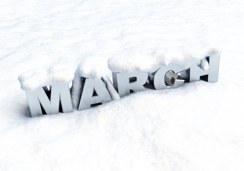 March Weather Background