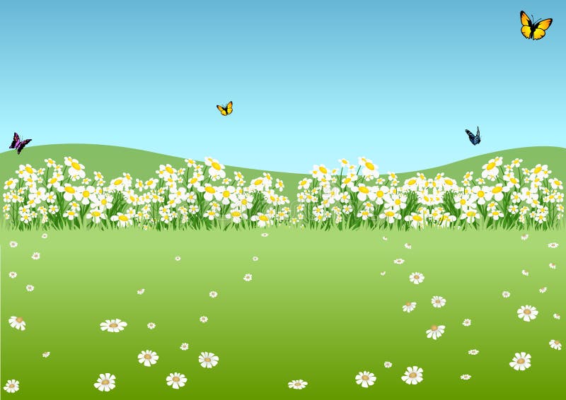 Spring Summer Cartoon Wallpaper