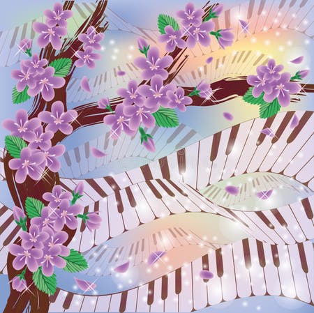 Spring Piano Stock Illustrations – 605 Spring Piano Stock Illustrations ...