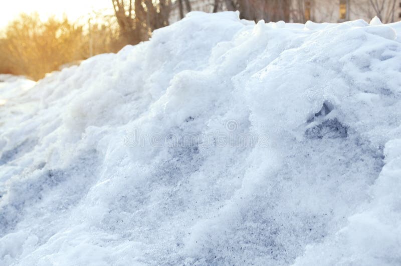 Spring Melting of Snow and Ice in the Arctic Tundra Stock Photo - Image ...