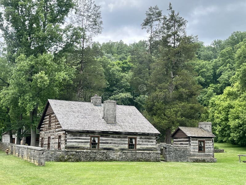 A Apothecary of Spring Mill State Park, Mitchell, in Stock Image ...