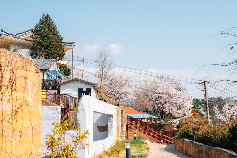 Spring of Moonlight Ssamji Park and Village in Miryang, Korea Stock ...