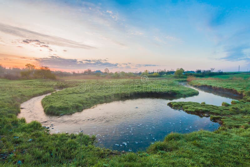 Spring morning stock image. Image of cloud, edges, early - 28640015