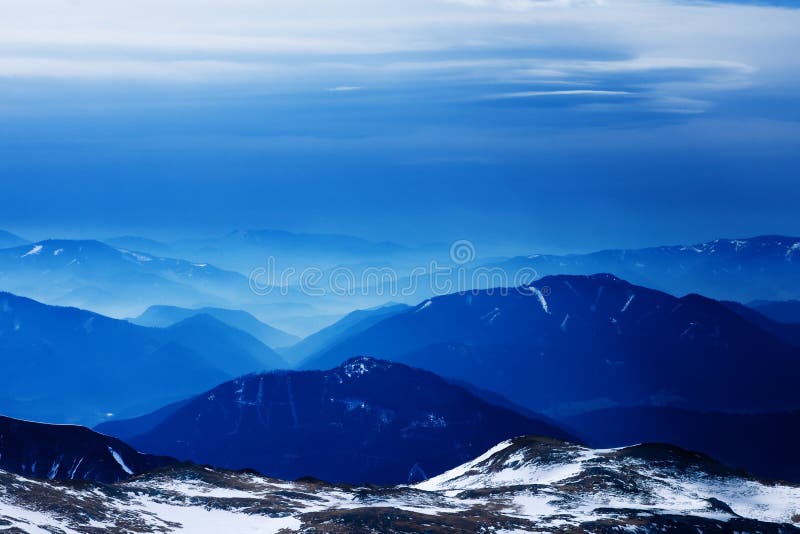 Spring Morning in Austria Alps Stock Photo - Image of rocks, snow: 14533510