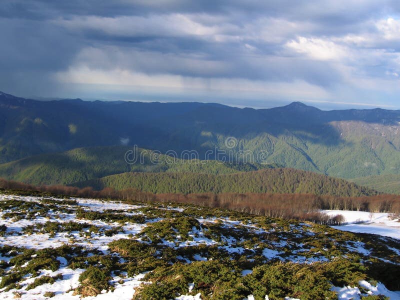 Spring in the mountain stock photo. Image of beautiful - 1157344