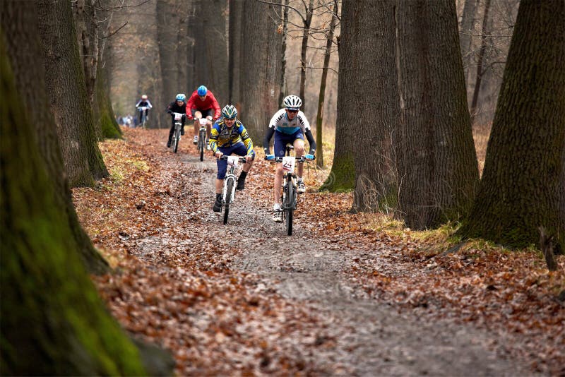 Spring Mountain Bike Competition Editorial Stock Image - Image of ...
