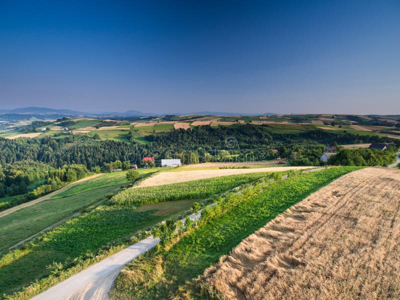 Spring mountain landscape stock image. Image of grass - 40339271