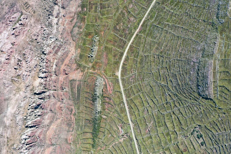 SPRING MOUNTAIN MEADOW VIEW from DRON Stock Image - Image of fresh ...