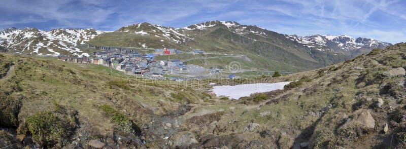 Spring Mountains of Andorra Stock Image - Image of pyrenees, thawing ...