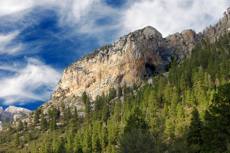 Spring Mountains National Recreation Area Stock Image - Image of area ...