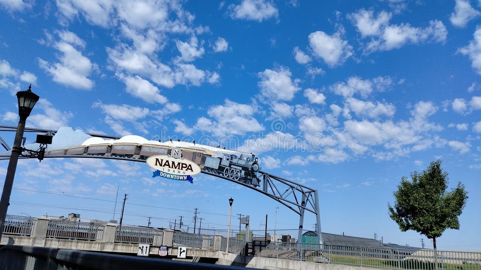 Spring in Nampacrisp and Clear Editorial Stock Photo - Image of ...