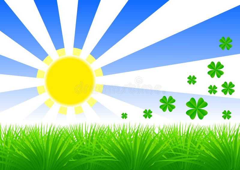 Spring nature stock illustration. Illustration of lucky - 13210641