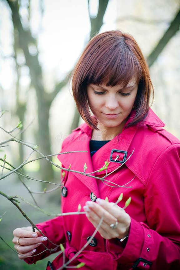 Spring is Near stock image. Image of brown, alone, person - 22230251