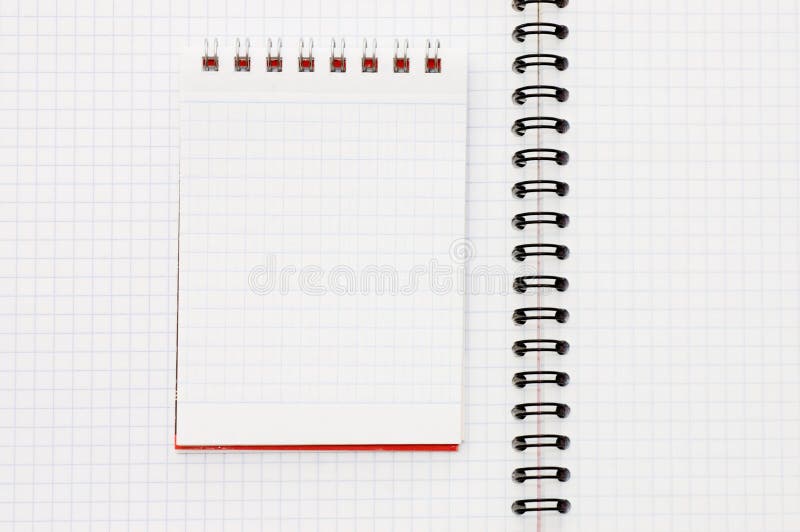 Spring at a notebook stock image. Image of reminder, ring - 17973891