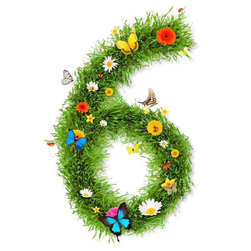 Spring number 1 stock image. Image of color, natural - 38081035