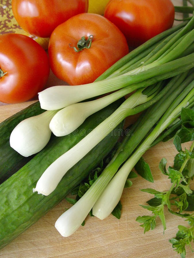 Spring onion stock photo. Image of oregano, food, fresh - 861472