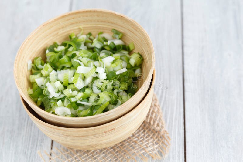 Spring Onions stock image. Image of onions, slices, kitchen - 21041073