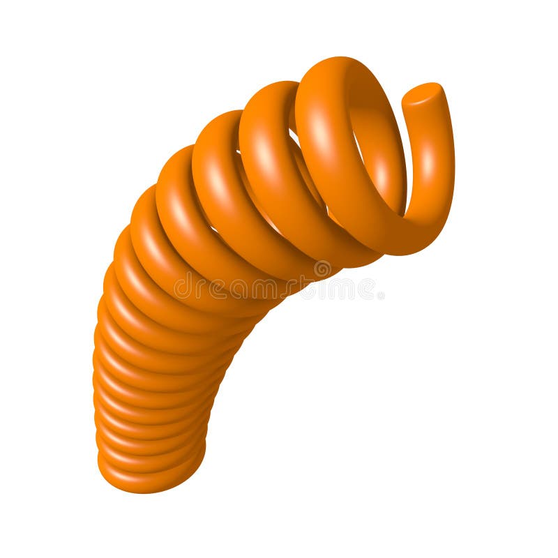 Spring orange stock illustration. Illustration of manufacturing - 41928029