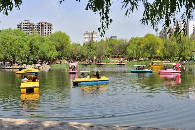 Spring outing in the park editorial photography. Image of antique ...