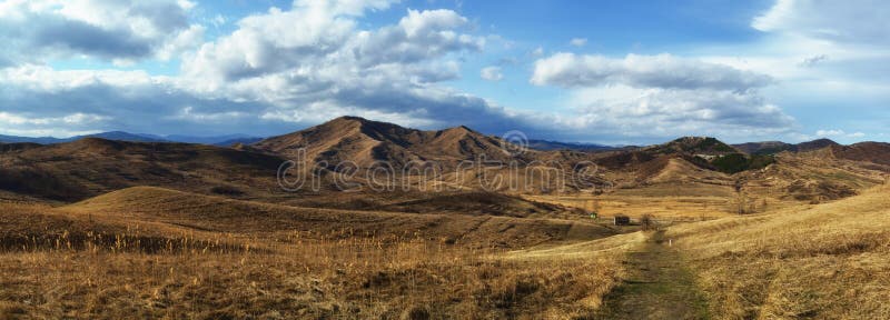 Spring panorama stock photo. Image of destination, morning - 24147758